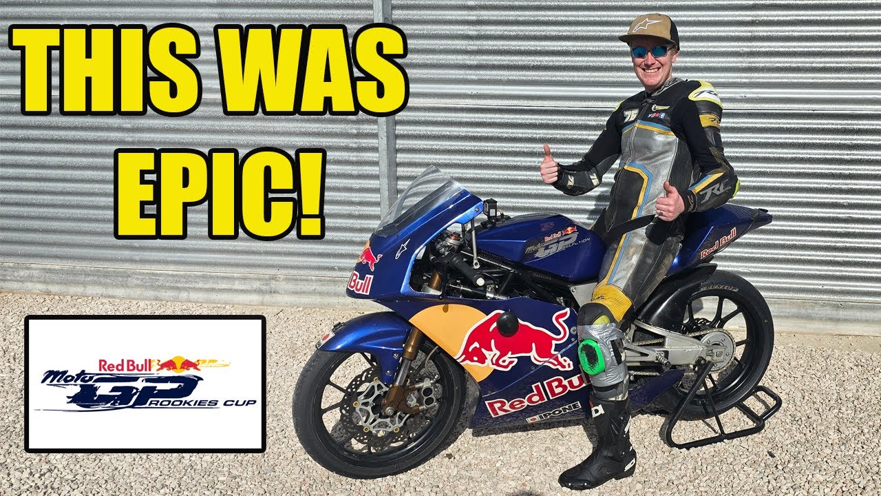 I Rode a Red Bull Rookies Bike ! | Metrakit 125 2 Stroke ! | #motogp ...