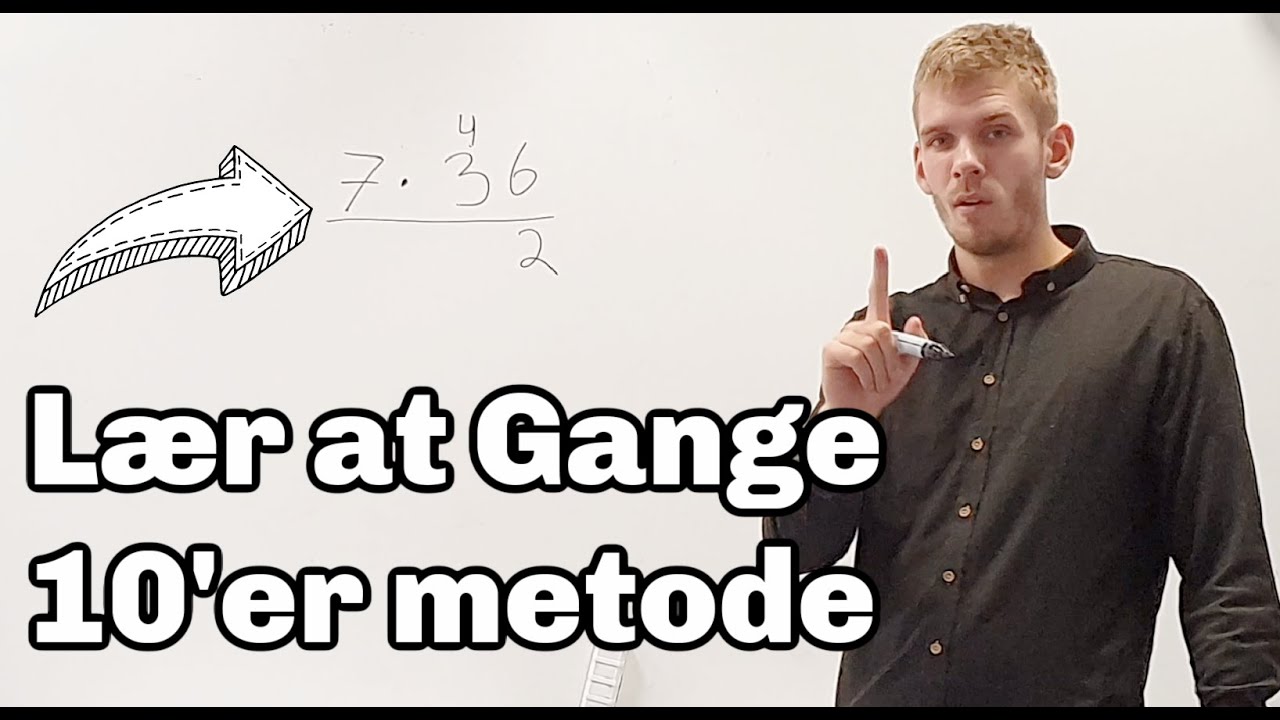 Lær At Gange - 10'er Metode , simpel - YouTube