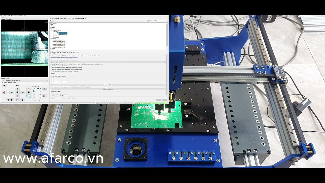 After assembly - Calibrate Nozzle Offset with TOP Camera | AFARCO iRON ...
