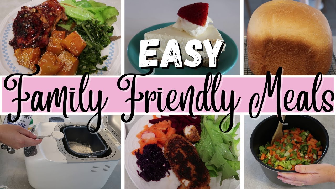 *NEW* EASY FAMILY FRIENDLY MEALS | HOMEMAKING WITH HAMPTON NOTE - YouTube