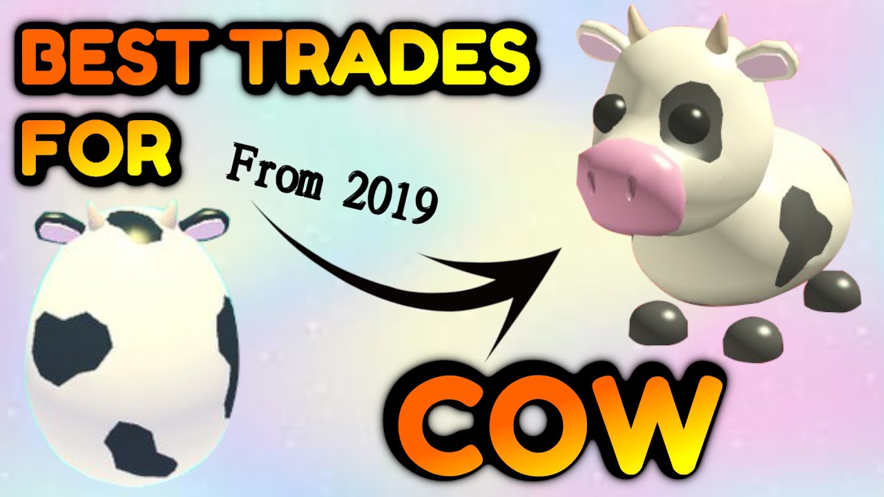 The offers I got for cow||Adopt me - YouTube