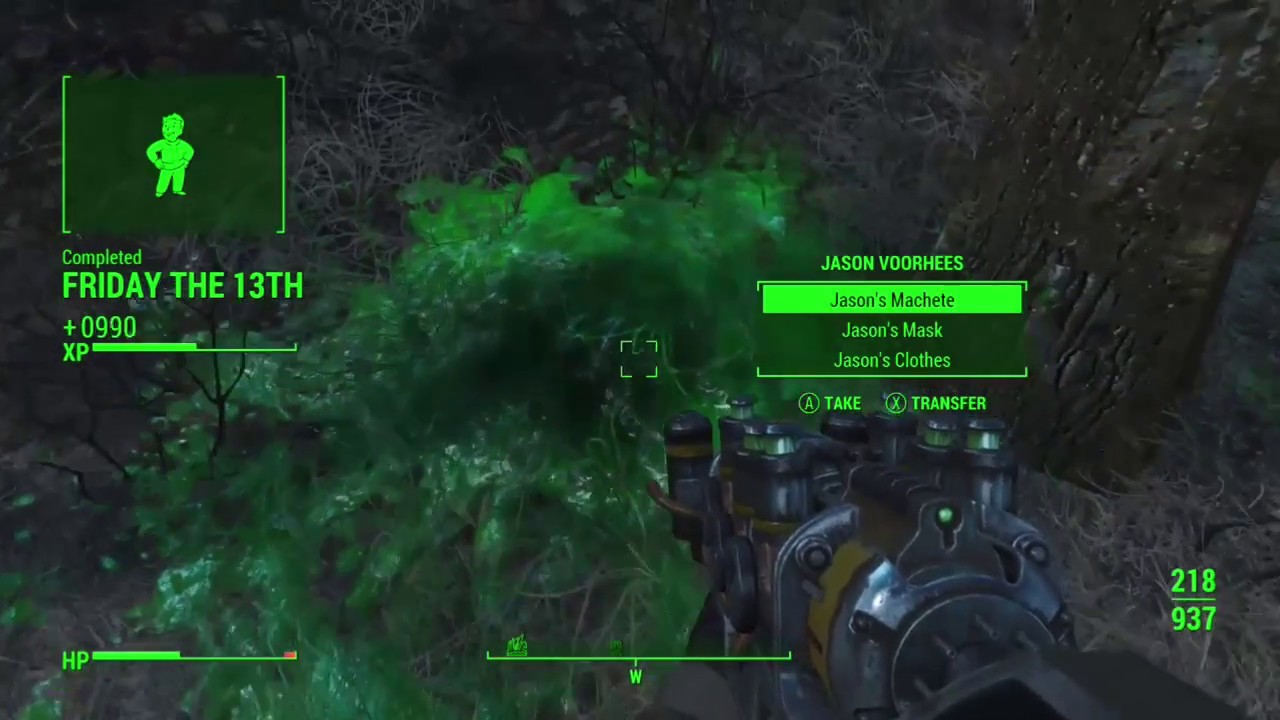 Fallout 4 Mods: Killing Jason Voorhees - YouTube
