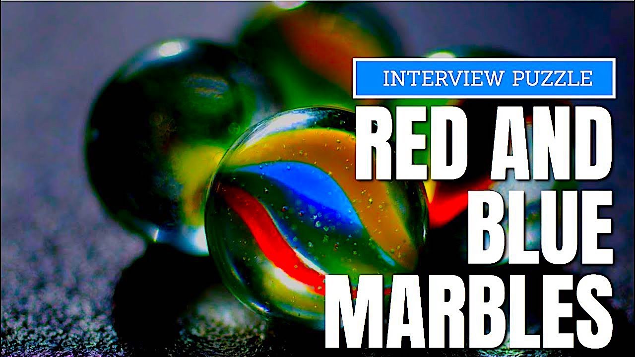 Red And Blue Marbles Puzzle | Puzzle In Hindi | Puzzle Questions ...