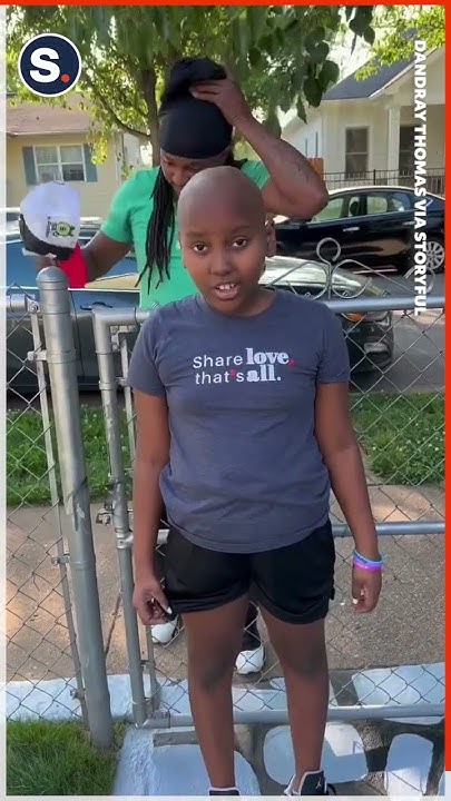 Dad Shaves Head In Support Of Daughter Fighting Cancer Youtube