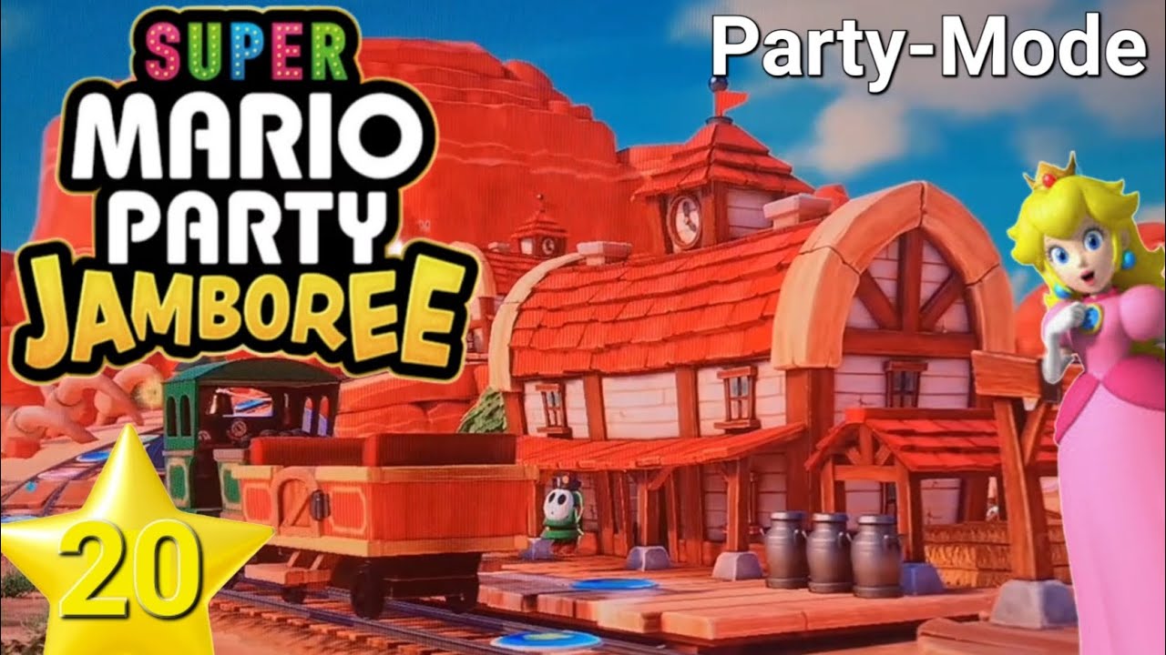 SUPER MARIO PARTY JAMBOREE 🎲 #20 : Das Western-Land | Party-Mode - YouTube