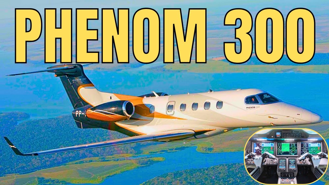 Why the Embraer Phenom 300E is a Pilot's Dream - YouTube