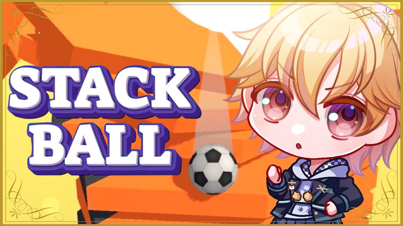 【StackBall】ボールの爽快音でお目覚め朝活配信🌤【#7】【縦型配信/新人vtuber/八神レオ】 - YouTube