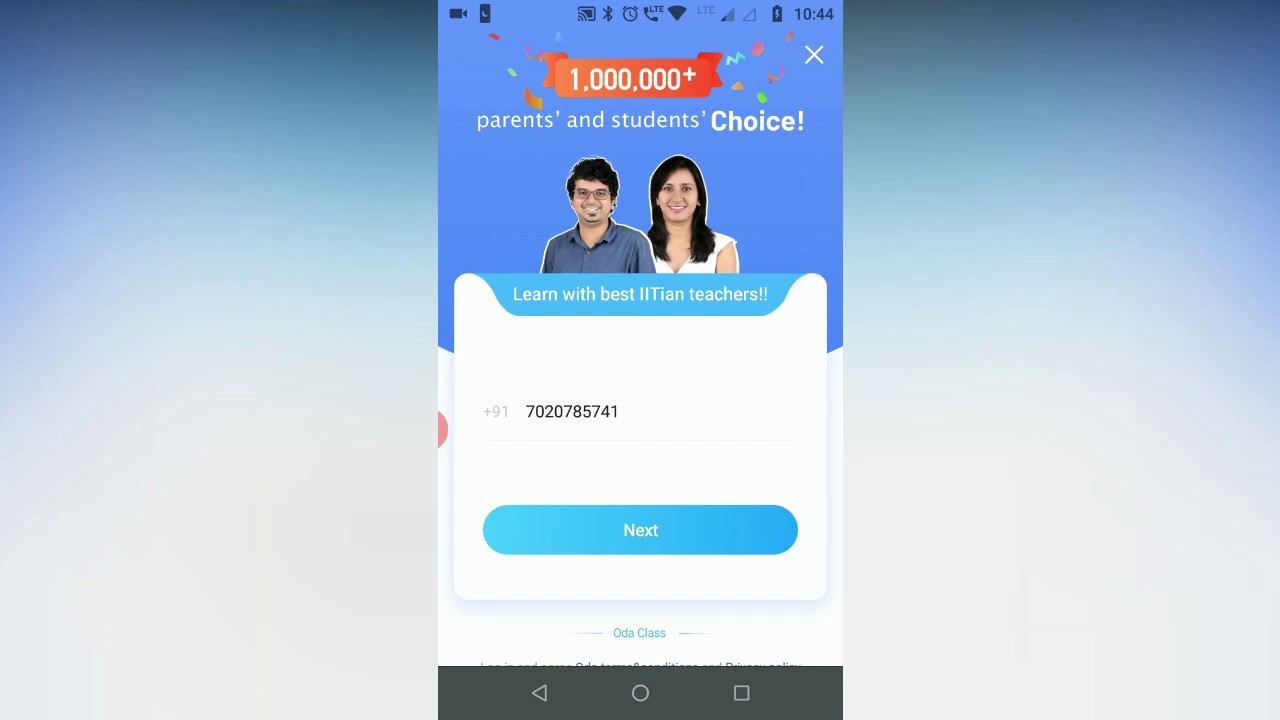 Overall Flow Of Oda Classes App - YouTube