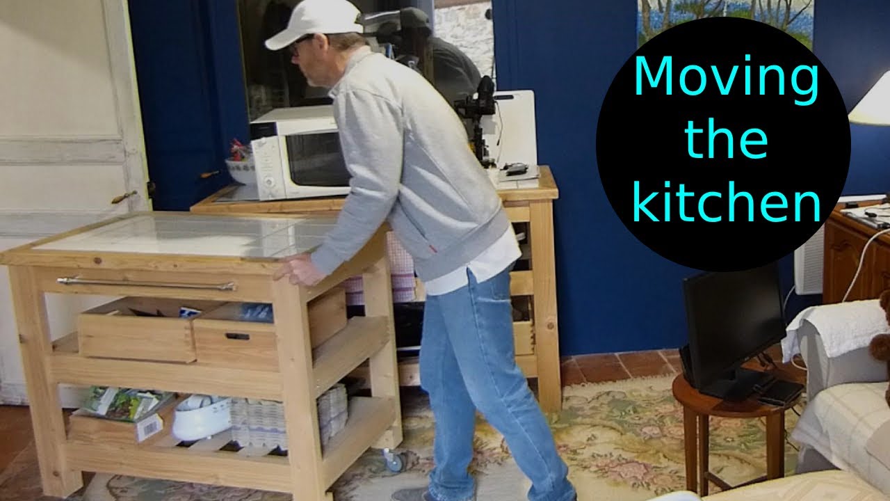 Moving the kitchen again! - YouTube