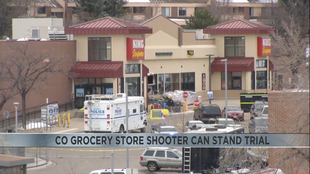 Colorado grocery store shooter deemed fit to stand trial - YouTube