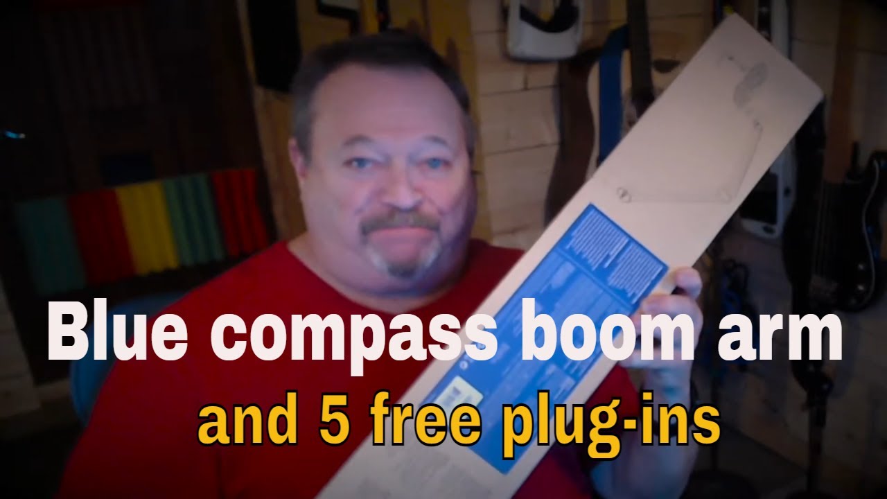 Blue compass mic boom arm and 5 free studio plug-ins - YouTube