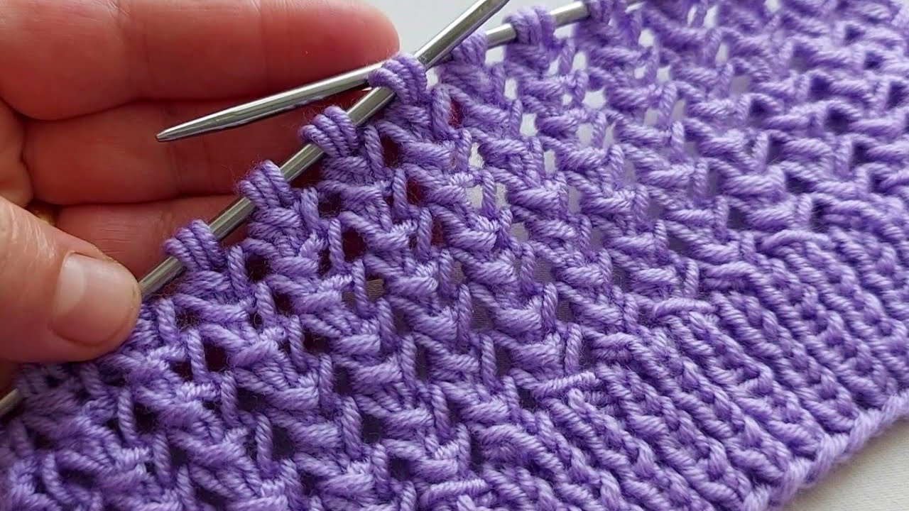 Super Easy Never before seen 💓 amazing knitting pattern Stitch ! - YouTube