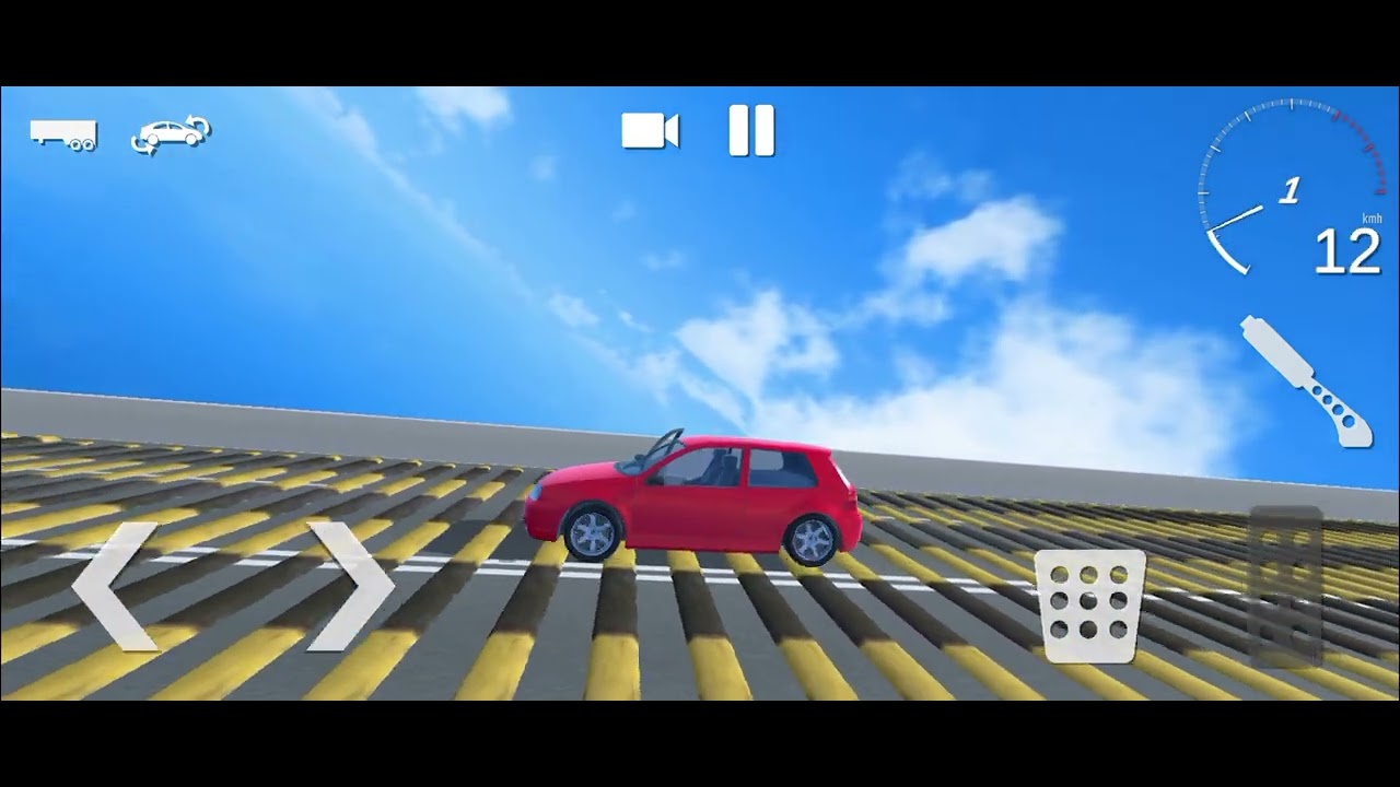 CAR CRASH SIMULATOR REAL CAR DAMAGE ACCIDENT 3D - YouTube
