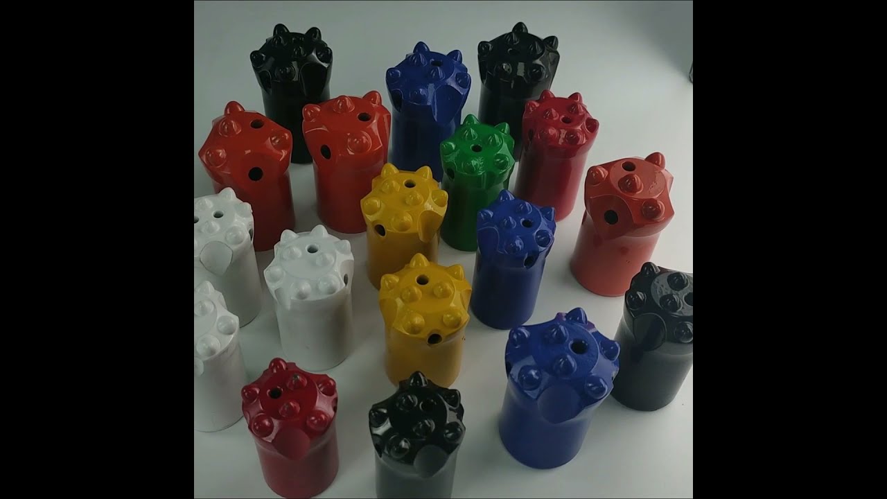 Button Bits Mining Drill Button Bit Mining Rock Drilling Tools Taper ...