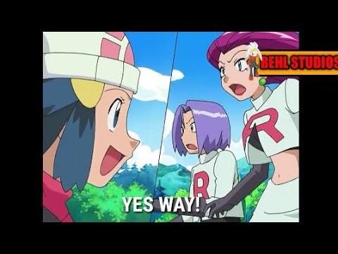 Dawn roasts team rocket!