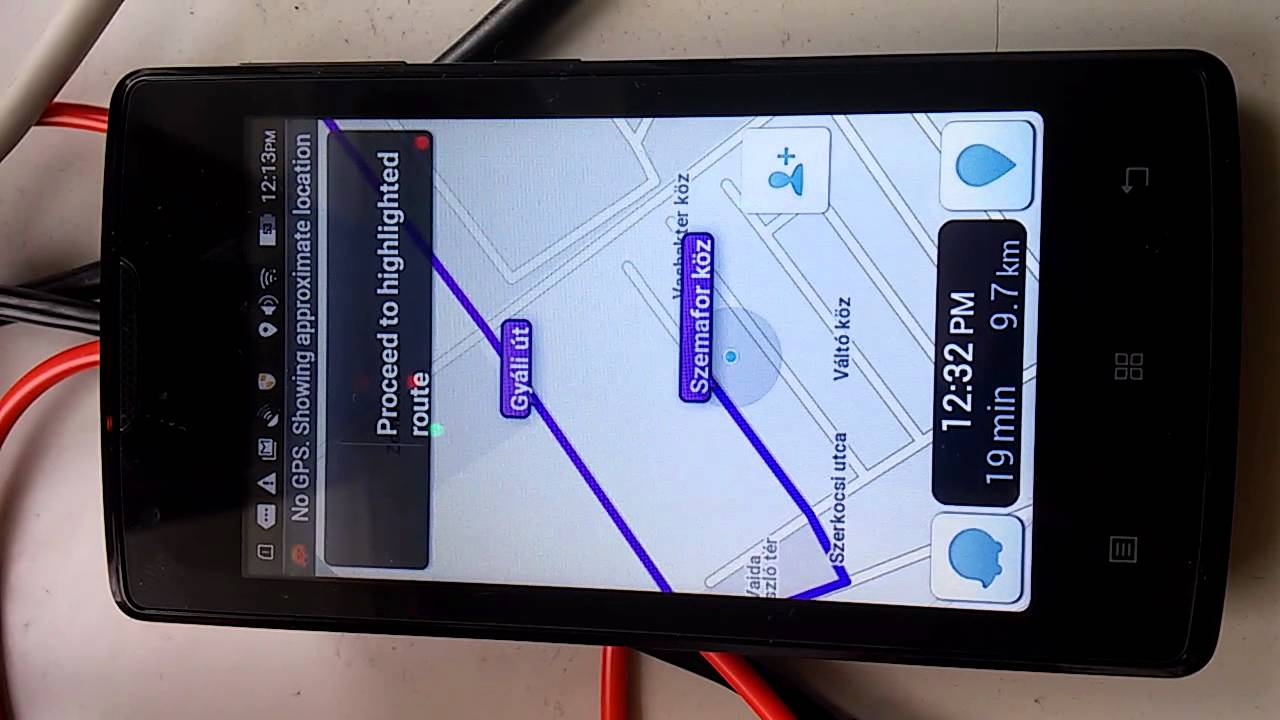 Lenovo A1000 phone losing GPS fix - YouTube