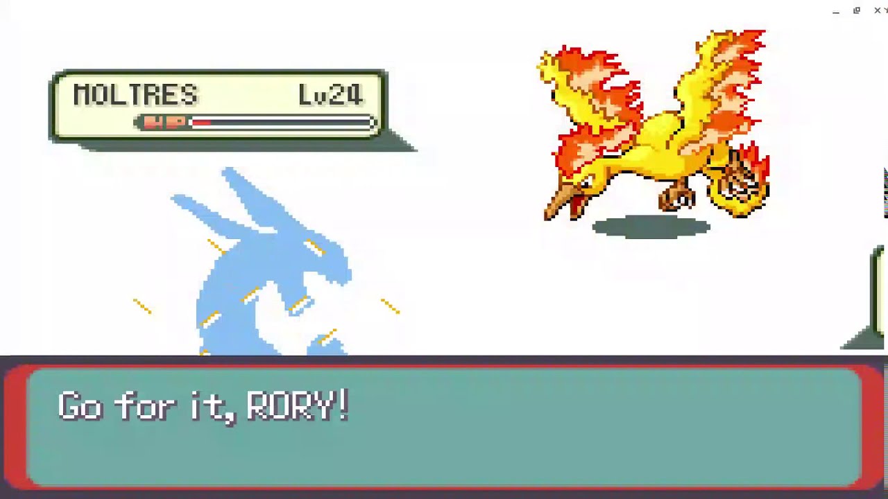 Catching Moltres! Pokemon Emerald Randomized Edition! - YouTube