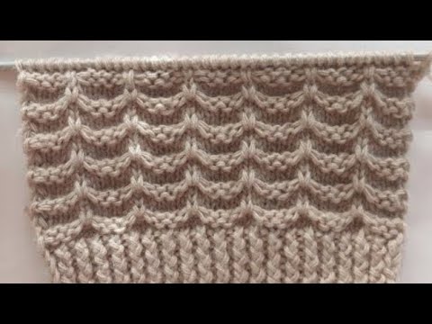 very easy and simple knitting pattern,for cardigan ladies design - YouTube