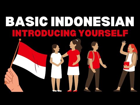 Basic Indonesian Introducing Yourself | How to say ' Hello, nice to ...