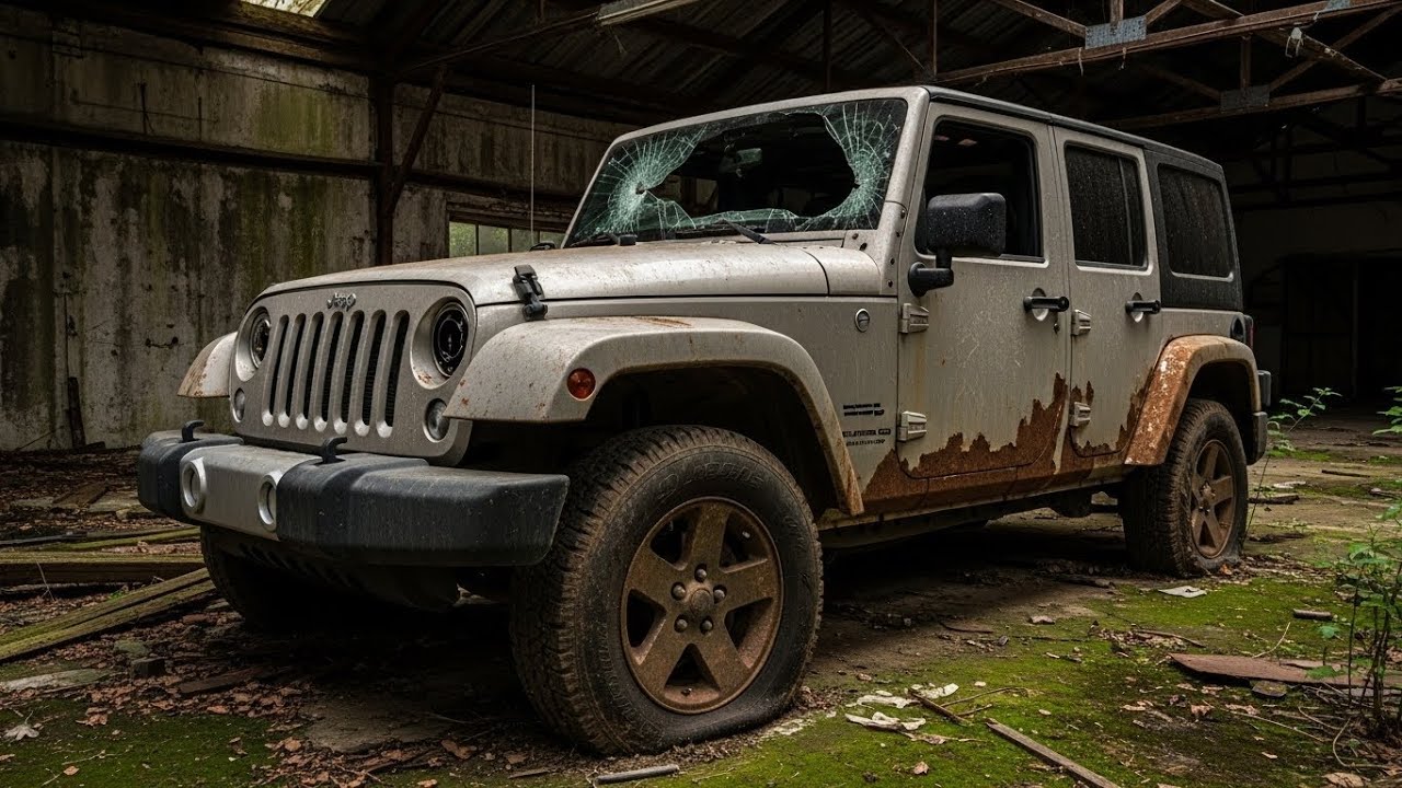 ASMR Car Restoration! Full Restoration 2014 Jeep Wrangler Abandoned ...