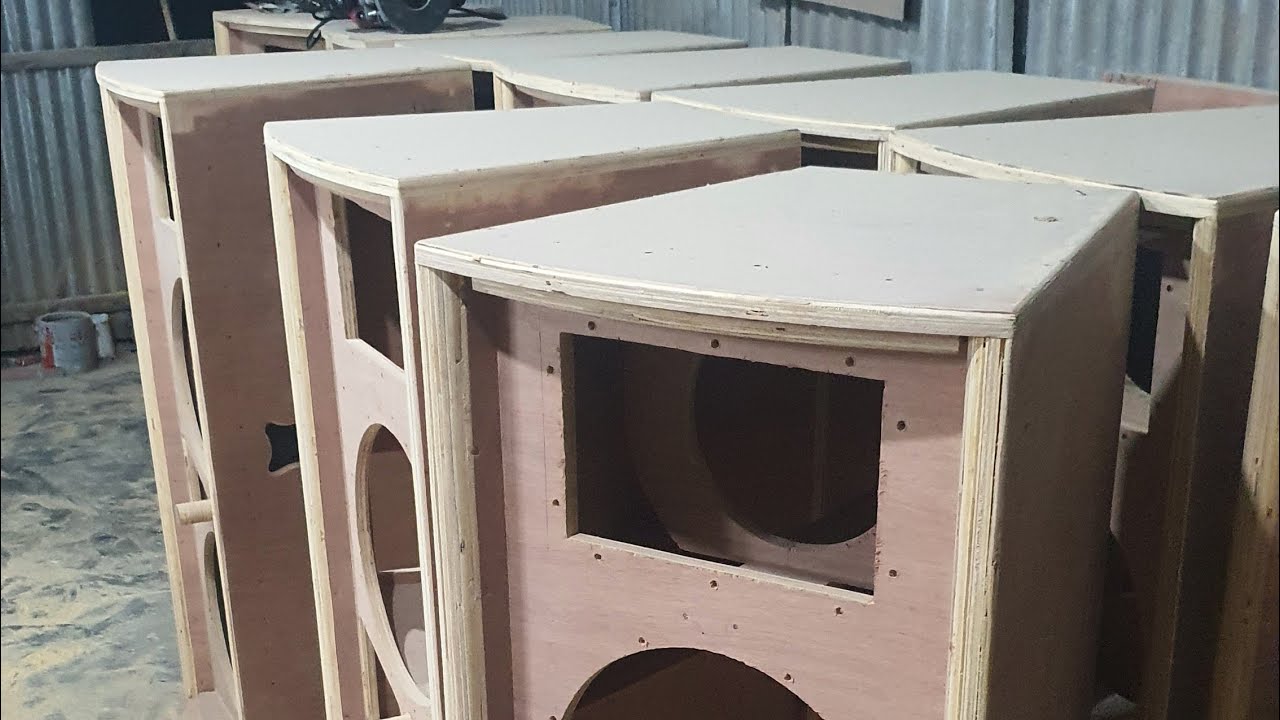 DJ sound box cabinet - YouTube