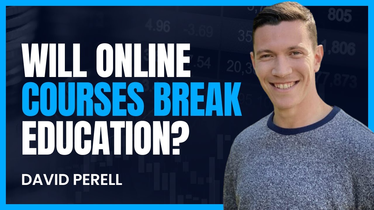 Will Online Courses Break the Education Establishment? With David Perell - YouTube