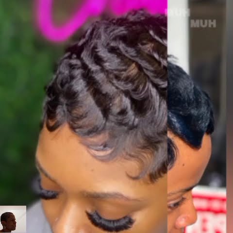 BEAUTIFUL PIXIE HAIRCUT FOR BLACK WOMEN - YouTube