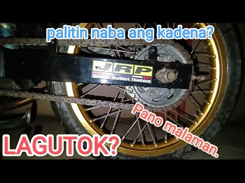 lagutok sa kadena ng motor | sprocket or chain problem? | logotokotok ...