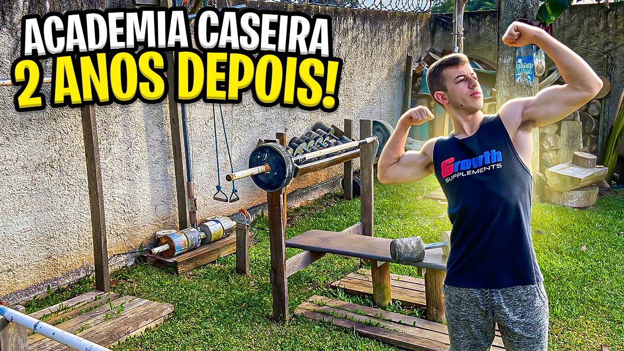 MINHA ACADEMIA CASEIRA 2 ANOS DEPOIS | Ainda funciona? - YouTube