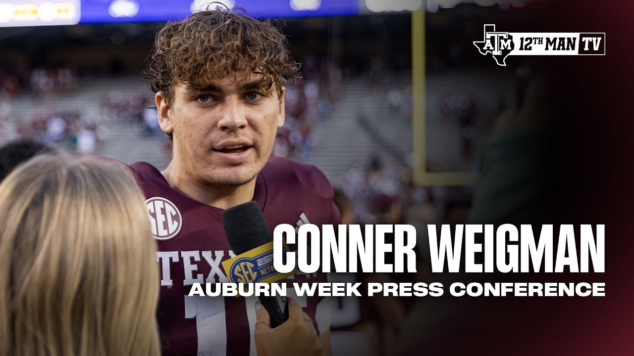 Auburn Week Press Conference: Conner Weigman - YouTube