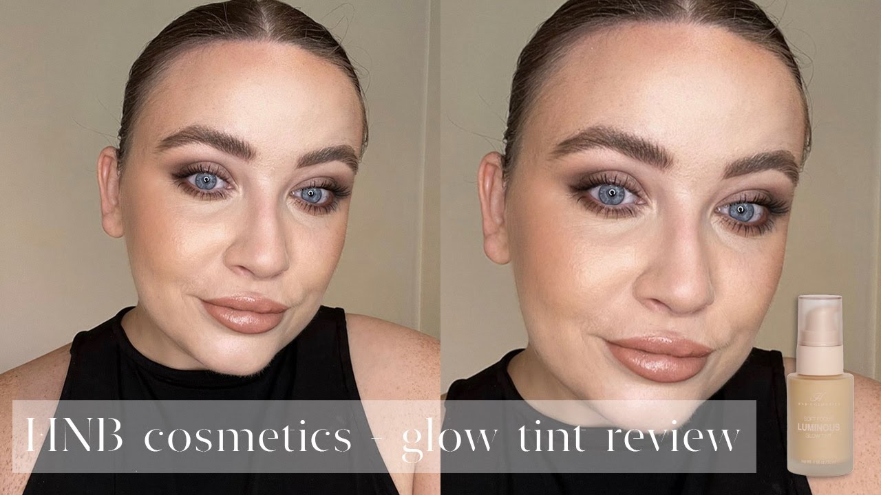 HNB COSMETICS GLOW TINT & POWDER REVIEW! | honest makeup review & wear ...