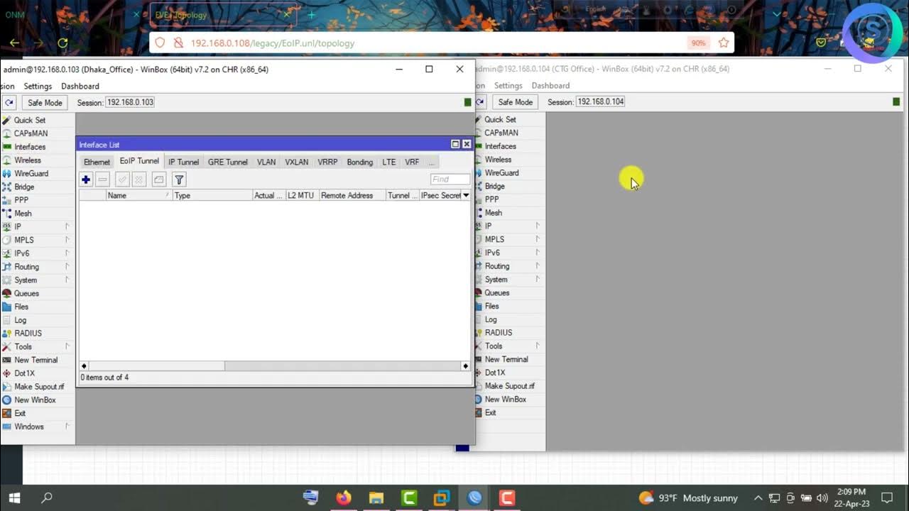 43 L2 VPN || EoIP VPN in Mikrotik || Shohag IT Village - YouTube