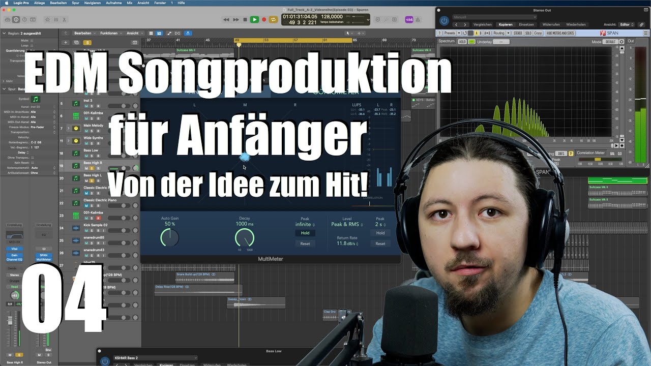 EDM Song Produktion für Anfänger - Von der Idee zum Hit! (Part 04) - YouTube