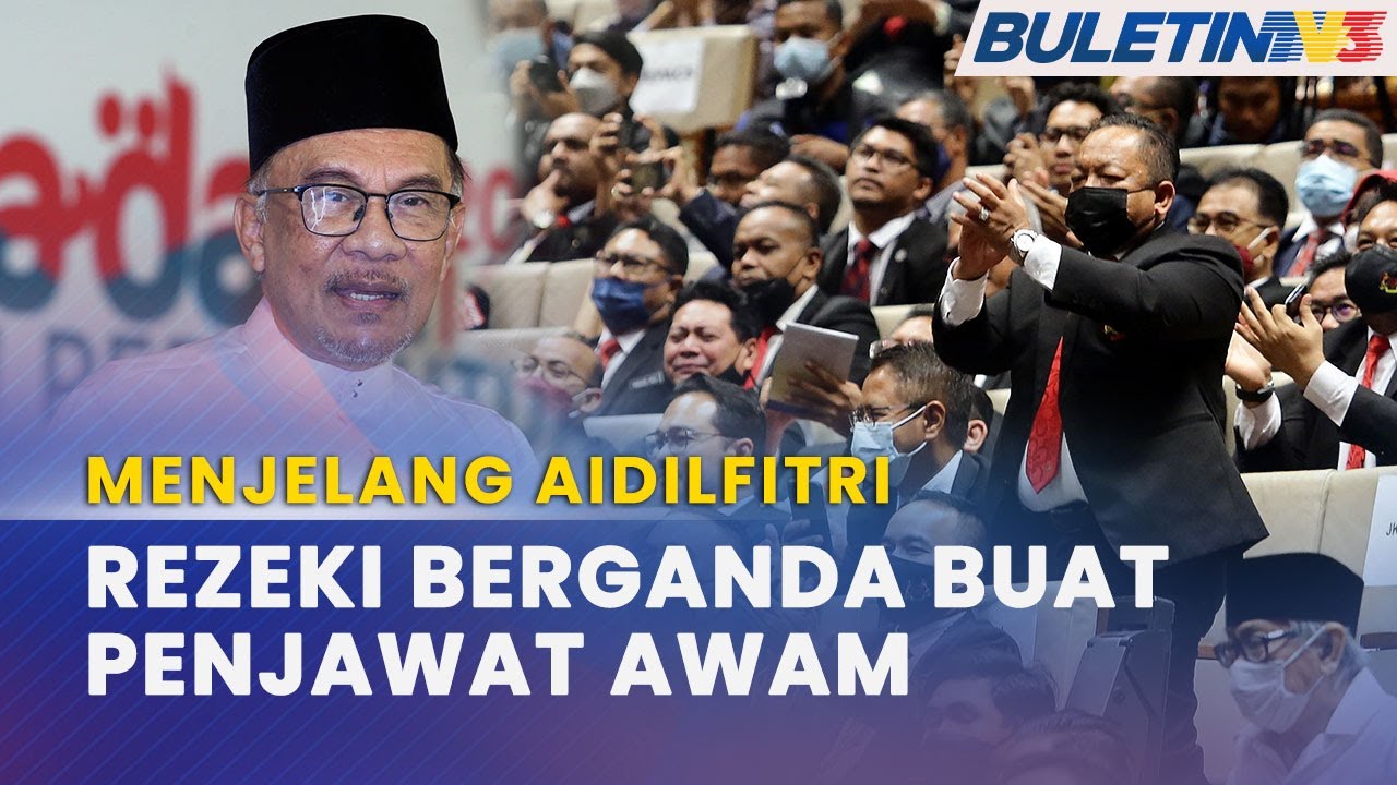 AIDILFITRI | BKKA, Gaji Penjawat Awam Diawalkan Jumaat Ini - YouTube