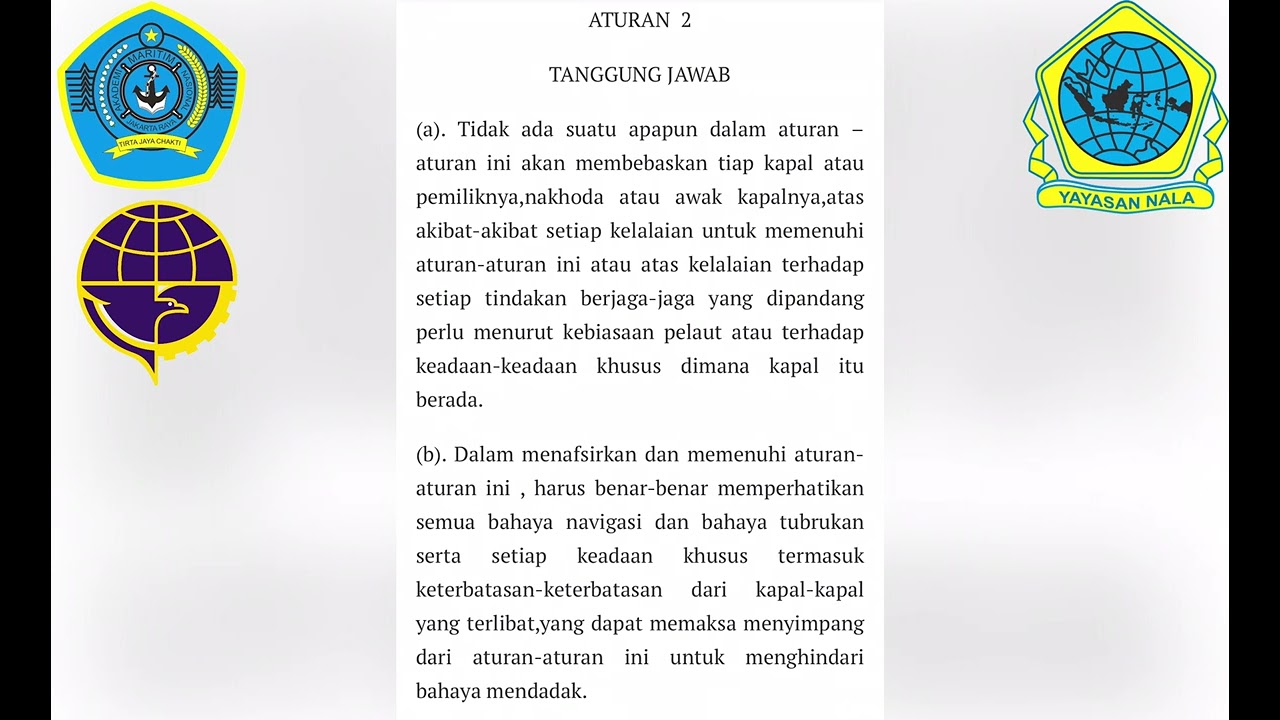 Tugas P2TL aturan 2 (pertanggung jawaban) - YouTube