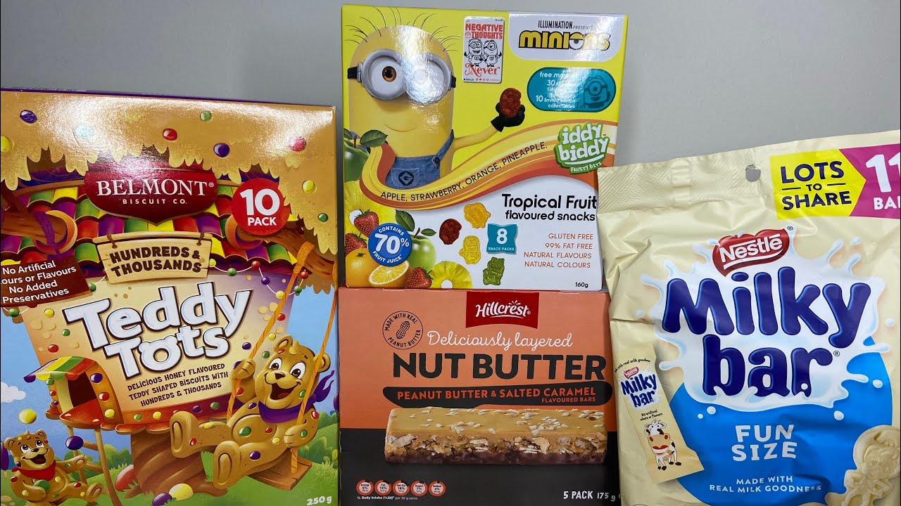 Обзор Австралийских вкусняшек Teddy Tots, Milky bar и другие 😋 - YouTube