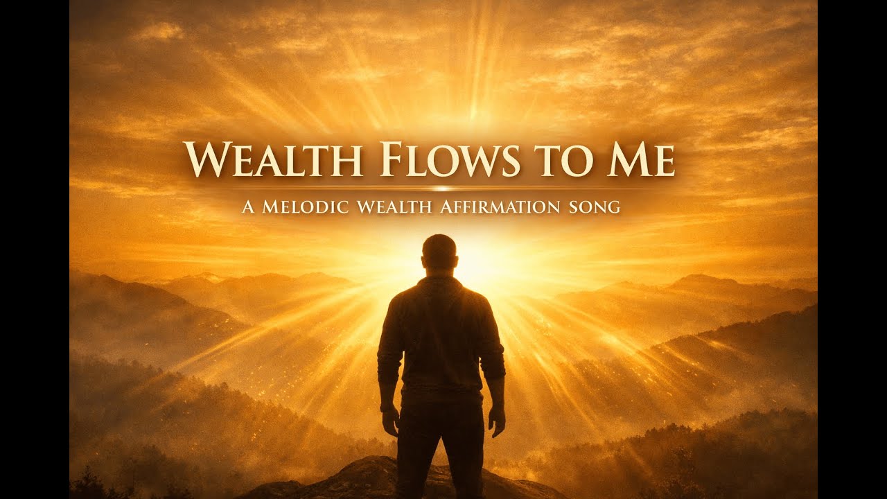 Wealth Flows to Me 🌟 | A Melodic Wealth Affirmation Song for Abundance ...