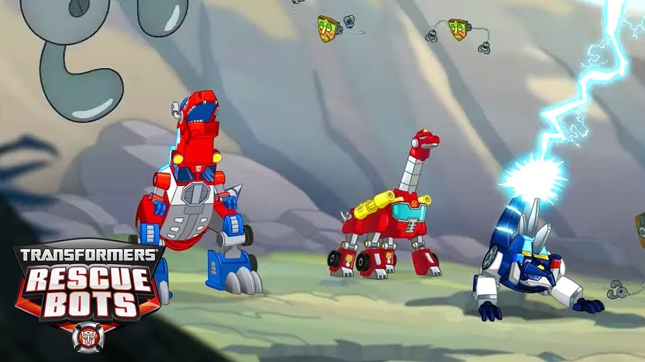 Transformers: Rescue Bots | Dinobots Fight | FULL EPISODES | Cartoons ...