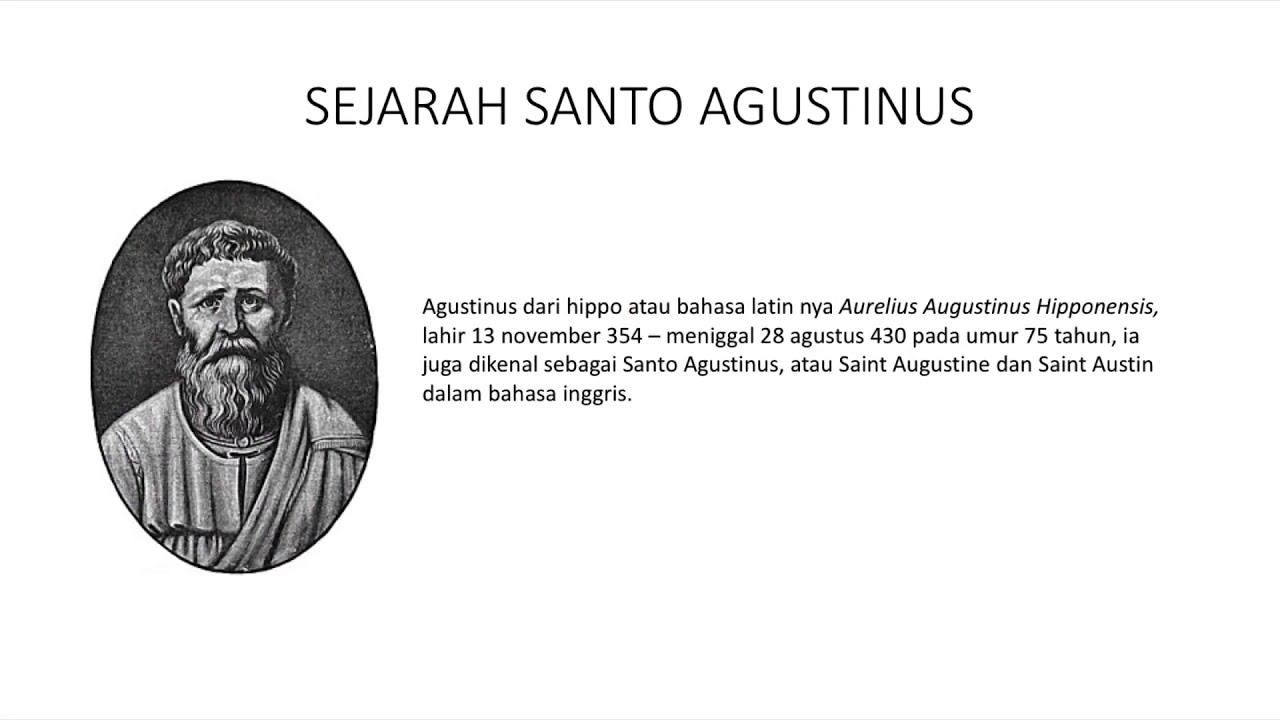 3.FILSAFAT EROPA - AGUSTINUS - YouTube