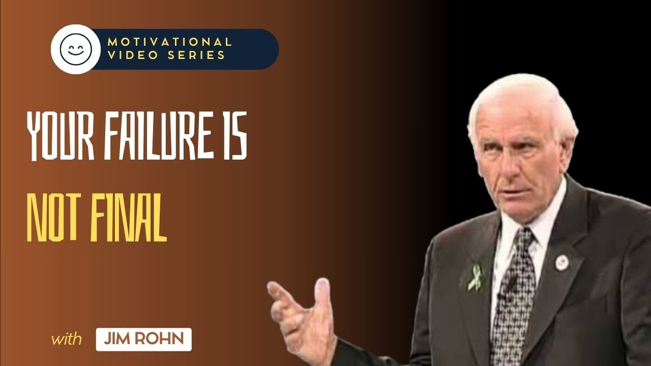 Why Successful People Embrace Failure – Jim Rohn's Advice - YouTube