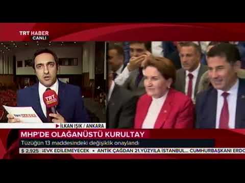 TARİH: 19 HAZİRAN 2016/ MHP'NİN OLAĞANSÜTÜ  KURULTAYI CANLI YAYIN