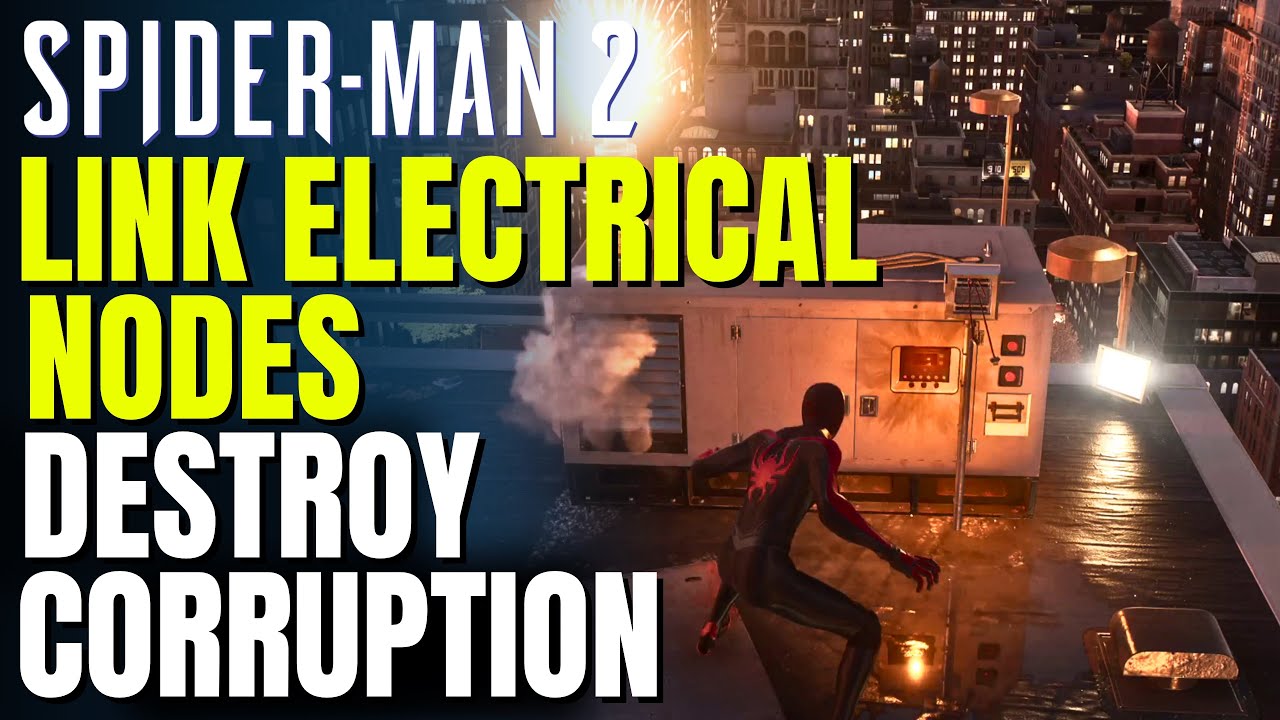 Make Your Own Choices Puzzles | Link The Electrical Nodes | Investigate The Area | Spider-man 2 ...