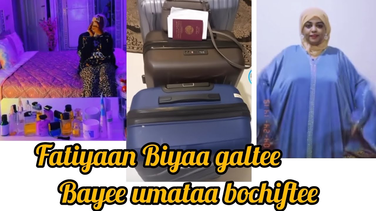 Fatiyaa Biyaa Galaa jete sobdee Alagaf Sofaa Bitate - YouTube