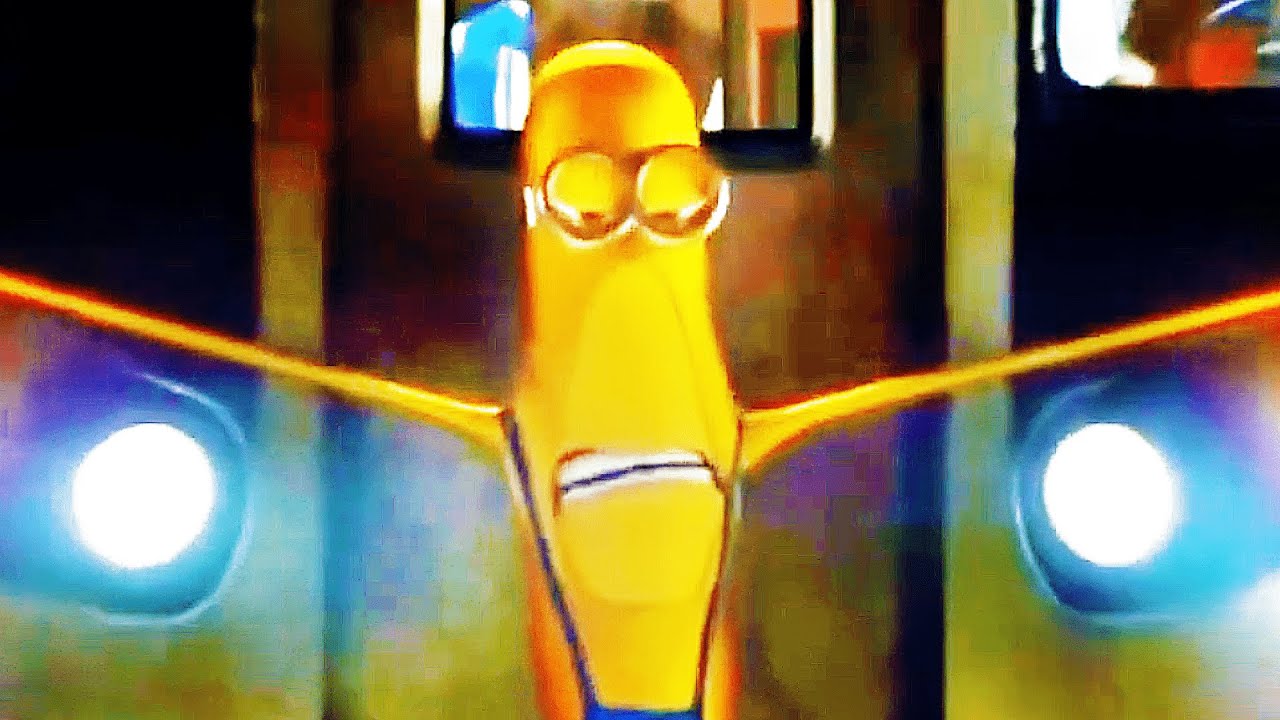 DESPICABLE ME 4 "Mega Minion Tim Stops Train Scene" Trailer (NEW 2024 ...