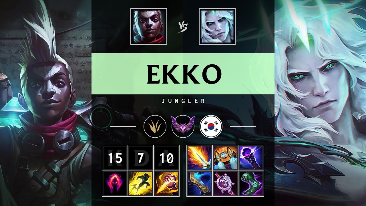Ekko Jungle vs Viego: Legendary - KR Master Patch 14.22 - YouTube
