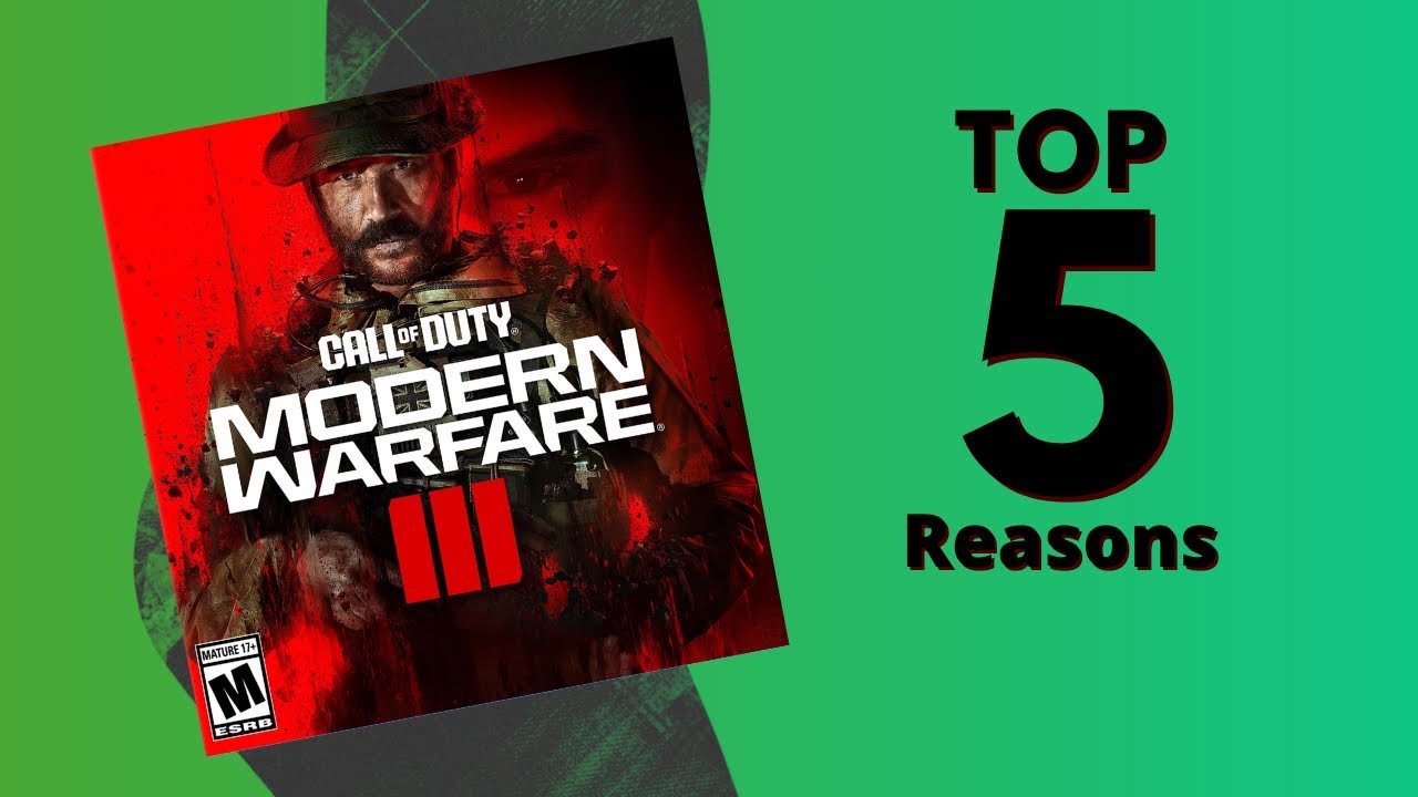 5 Reasons Why Call of Duty Modern Warfare 3 Was A Decent Game - YouTube