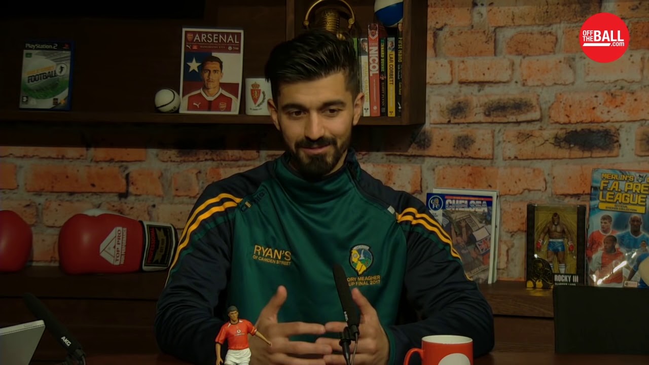 Leitrim hurler Zak Moradi tells his remarkable story - YouTube