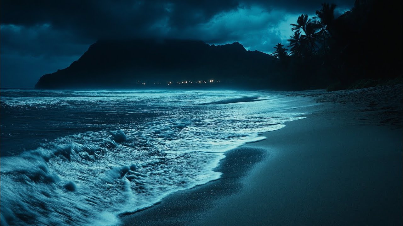 Ultimate Sleep Aid | Ocean Sounds with Gentle Waves and Dark Screen - YouTube