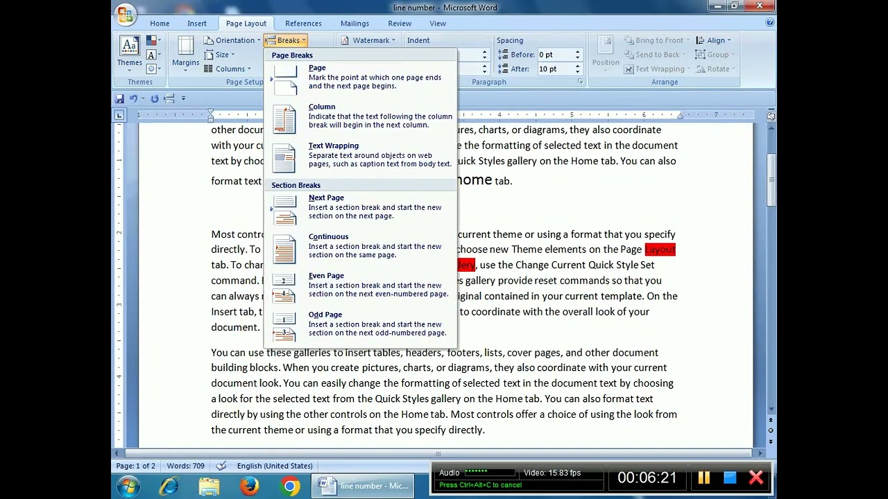 How To Insert Line Numbers In MS Word MS Word Me Line Number Insert How To Insert Line Numbers In MS Word MS Word Me Line Number Insert