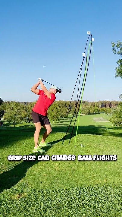 It’s incredible how much grips can do to your ball flight. 🚀 #golf # ...